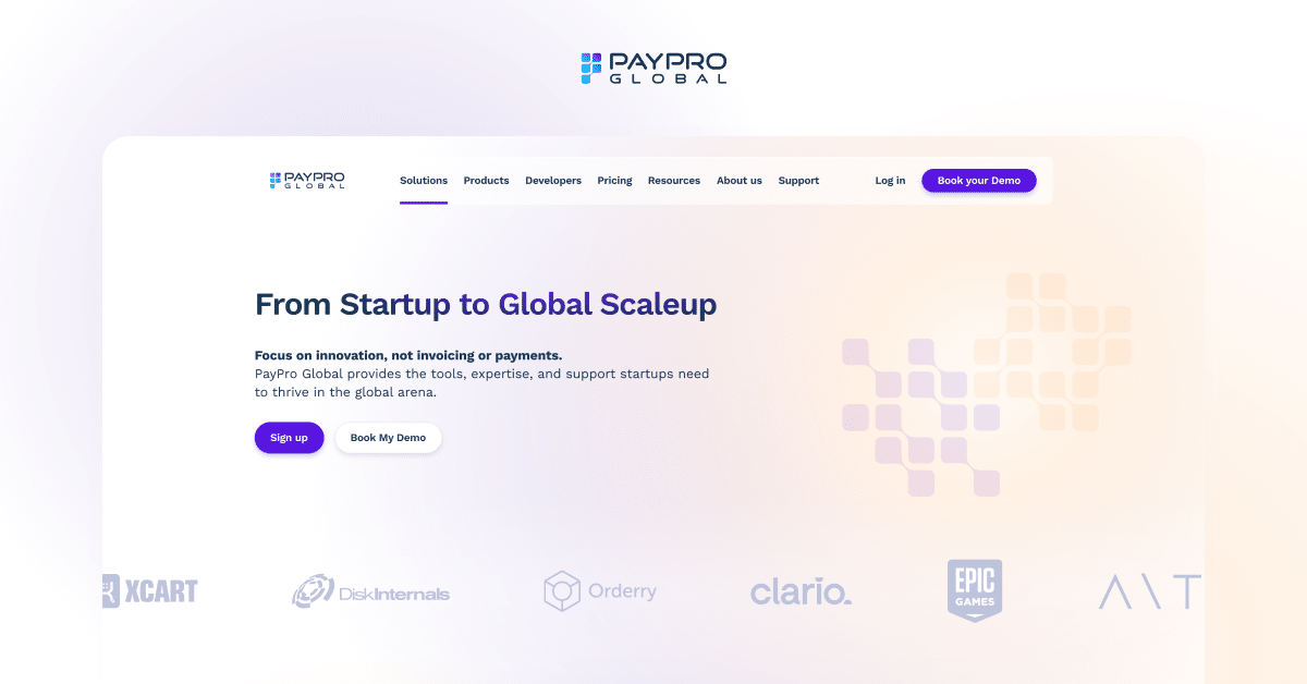 Global E-commerce Solution for SaaS and Software Startups