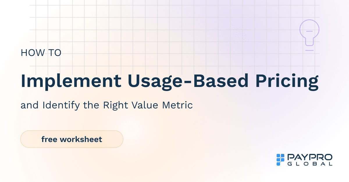 How to Implement Usage-Based Pricing for SaaS in 5 Steps