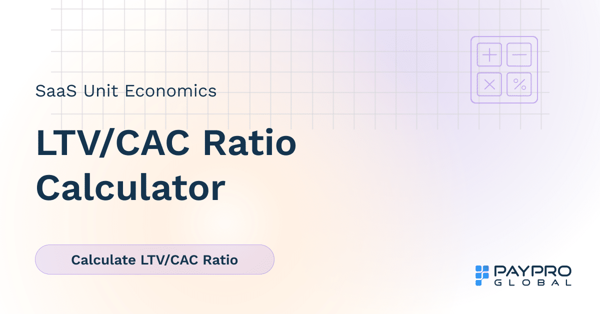 Calculateur de ratio LTV/CAC SaaS