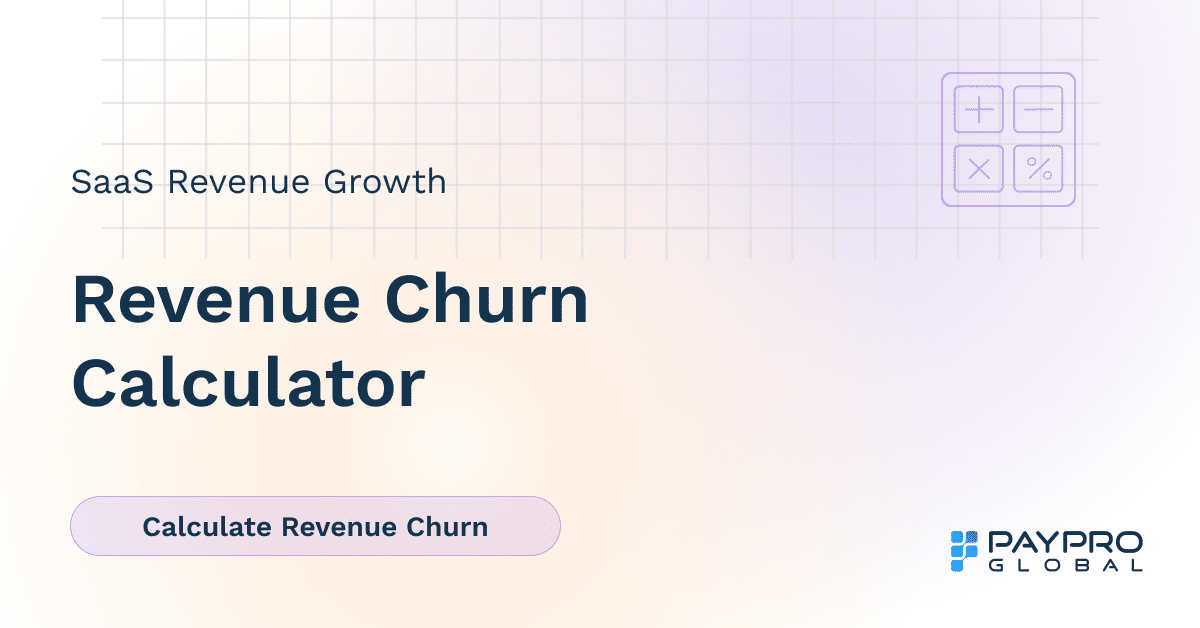 SaaS Revenue Churn Calculator