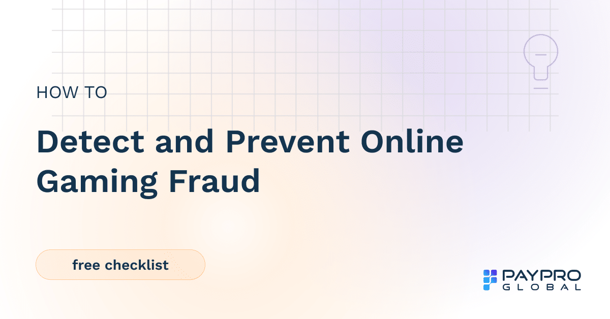 How to Prevent Online Gaming Fraud: Detection & Security